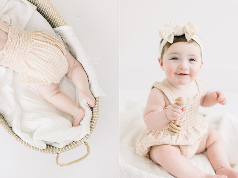Maeve | 8 Month Milestone Session | carolinewinnphotography.com