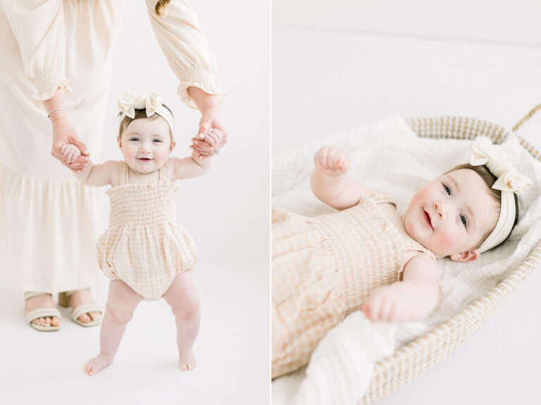 Maeve | 8 Month Milestone Session | carolinewinnphotography.com